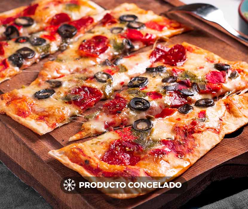 Fork | Pizza española individual La Muzza | Online, Tiendas, Delivery
