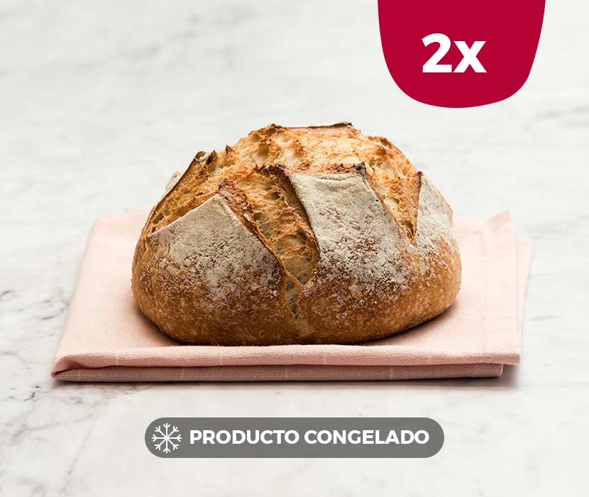 Fork | 2x Panes gallegos (producto congelado) Fork, 350-400 g c/u ...